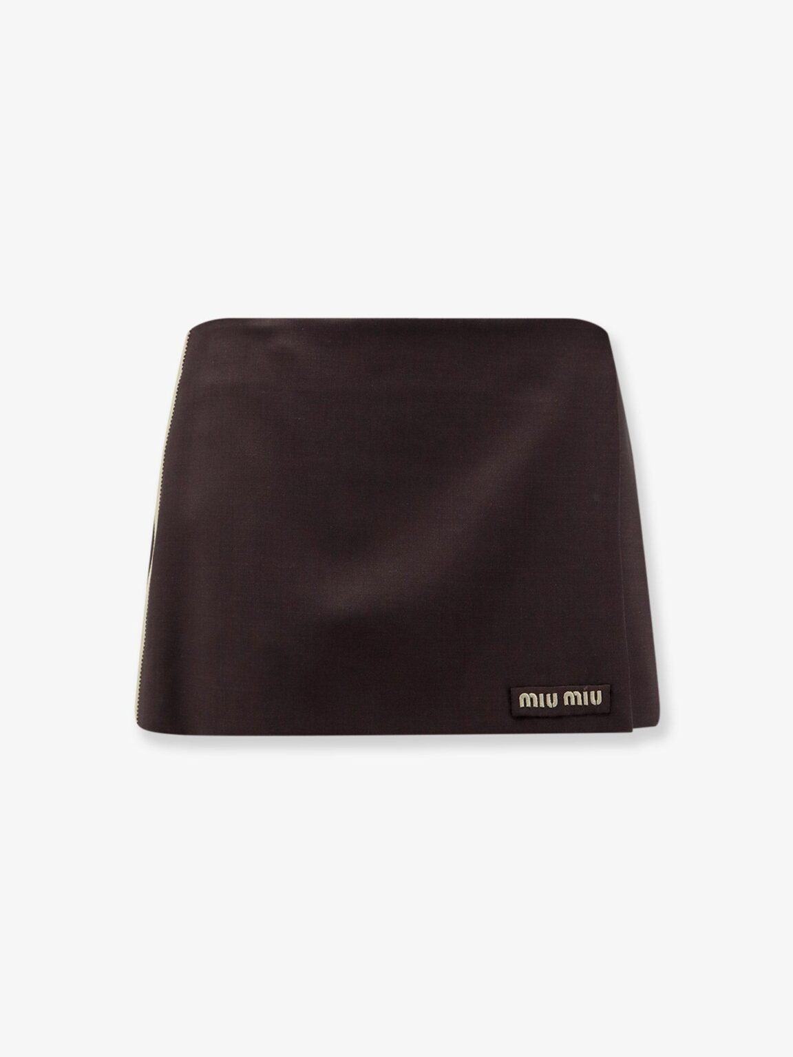 Miu Miu Mohair And Virgin Wool Mini Skirt | THE WISHLINE